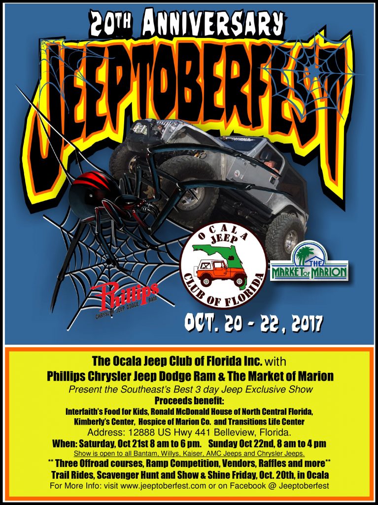 2017 show flyer - Ocala Jeep Club